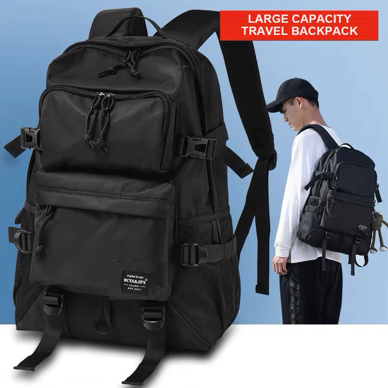 Large-Capacity-Men-Travel-Backpack-Waterproof-Student-School-Bag ...