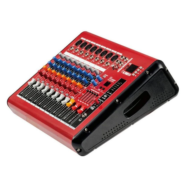Pro Channel 800w Power Mixer Amplifier Microphone Mixing, 55% OFF