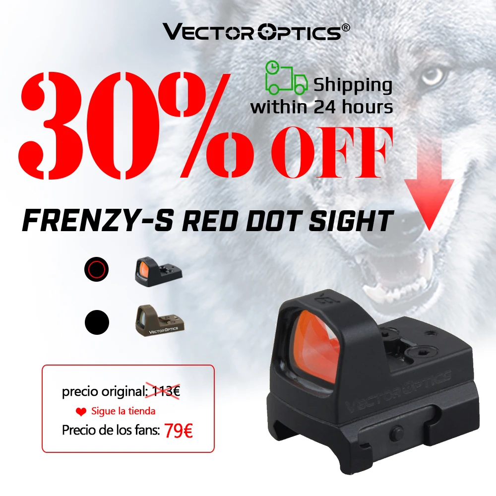 Vector Optics frenzy s 1x16x22 AUT Red Dot Sight Optical Auto Light ...