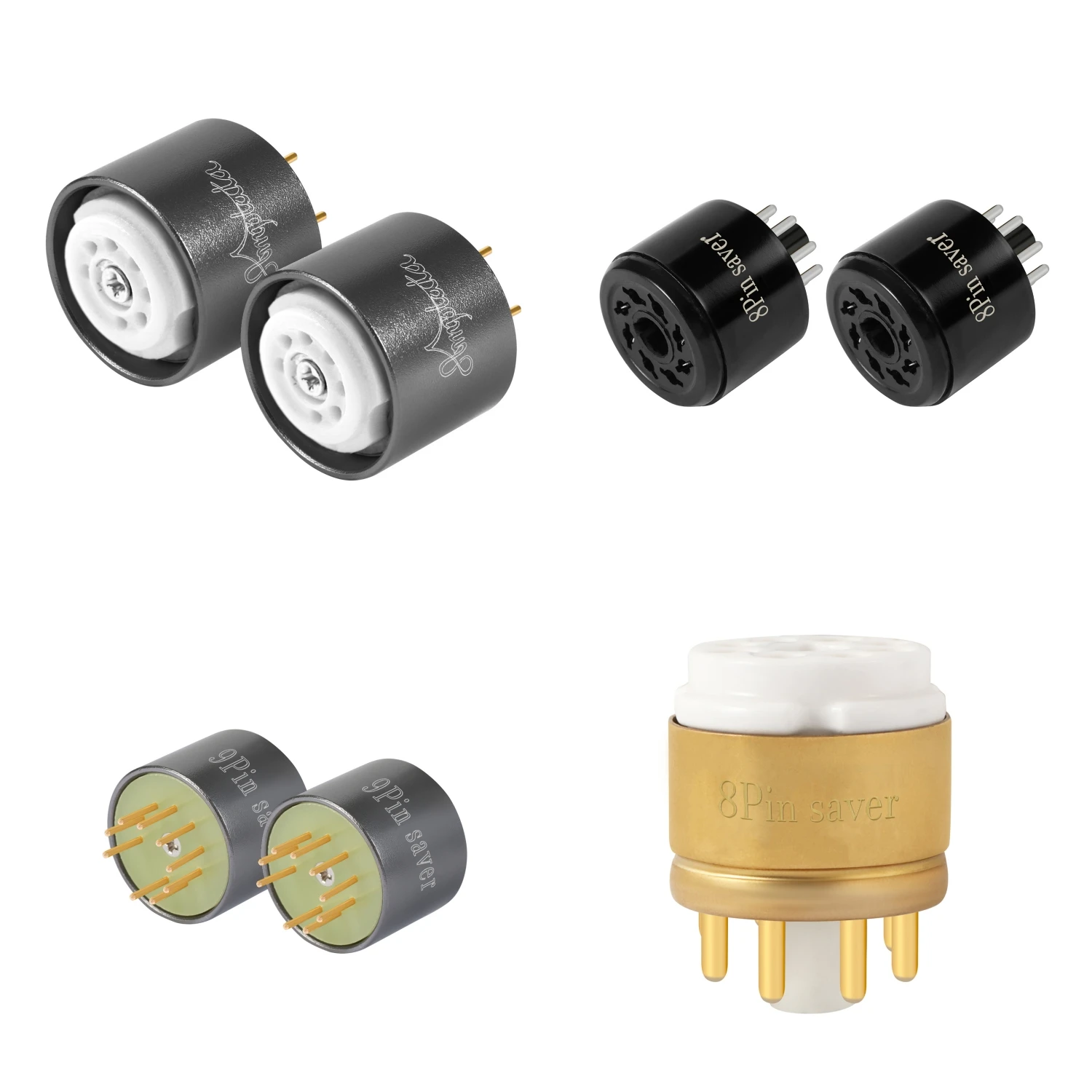 7Pin-8Pin-9Pin-Vacuum-Tube-Socket-Saver-12AX7-ECC83-EL34-KT88-EL84 ...