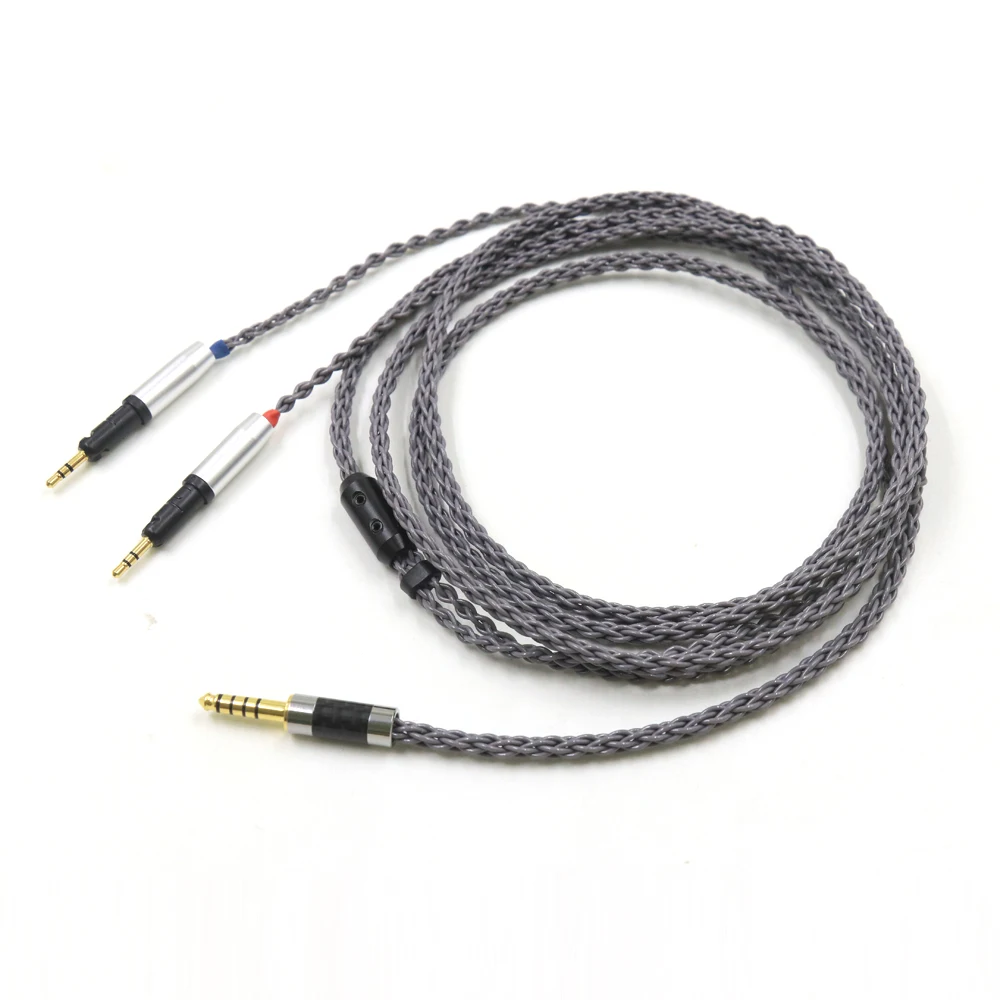 Hifi 8 Cores Upocc Single Crystal Silver Headphone Upgrade Replace ...