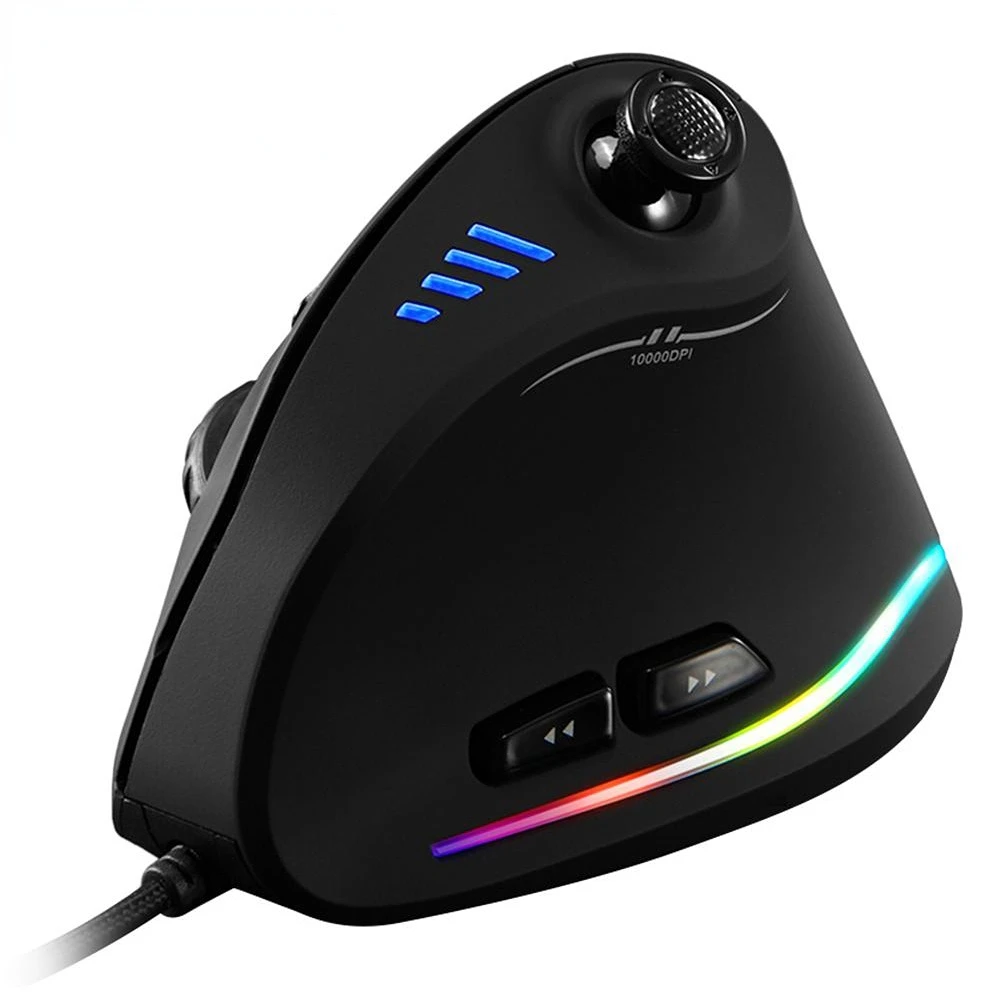 For-ZELOTES-Vertical-Gaming-Mouse-Programmable-Wired-RGB-Ergonomic-USB ...
