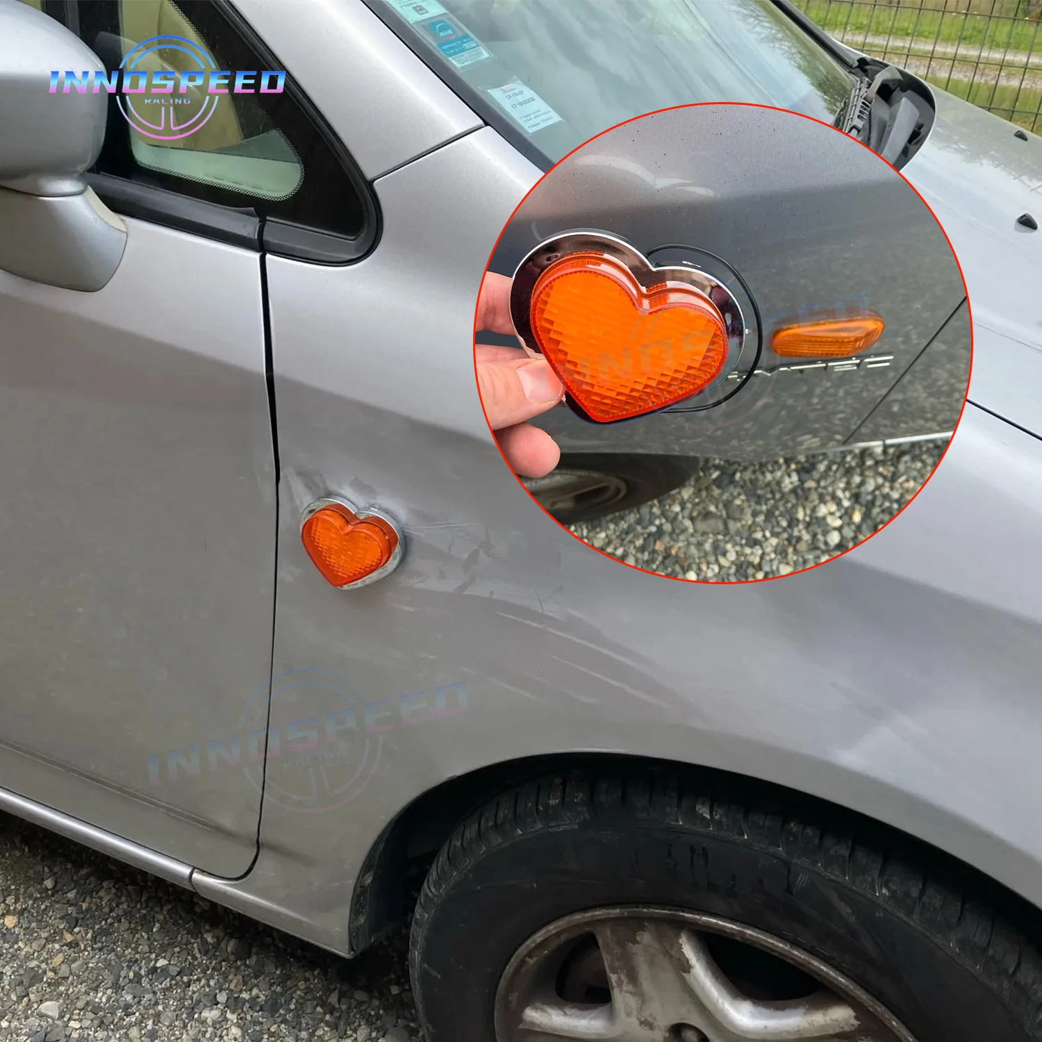 1pcs-12V-Heart-Shaped-LED-Light-Side-Marker-Indicators-Turn-Signal-Car ...