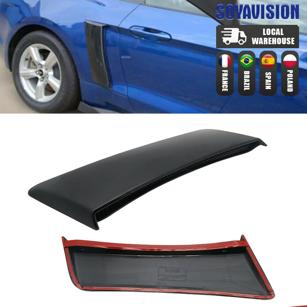 Car-Rear-Fender-Side-Scoop-Frame-Cover-Air-Vent-Outlet-Trim-For-Ford ...