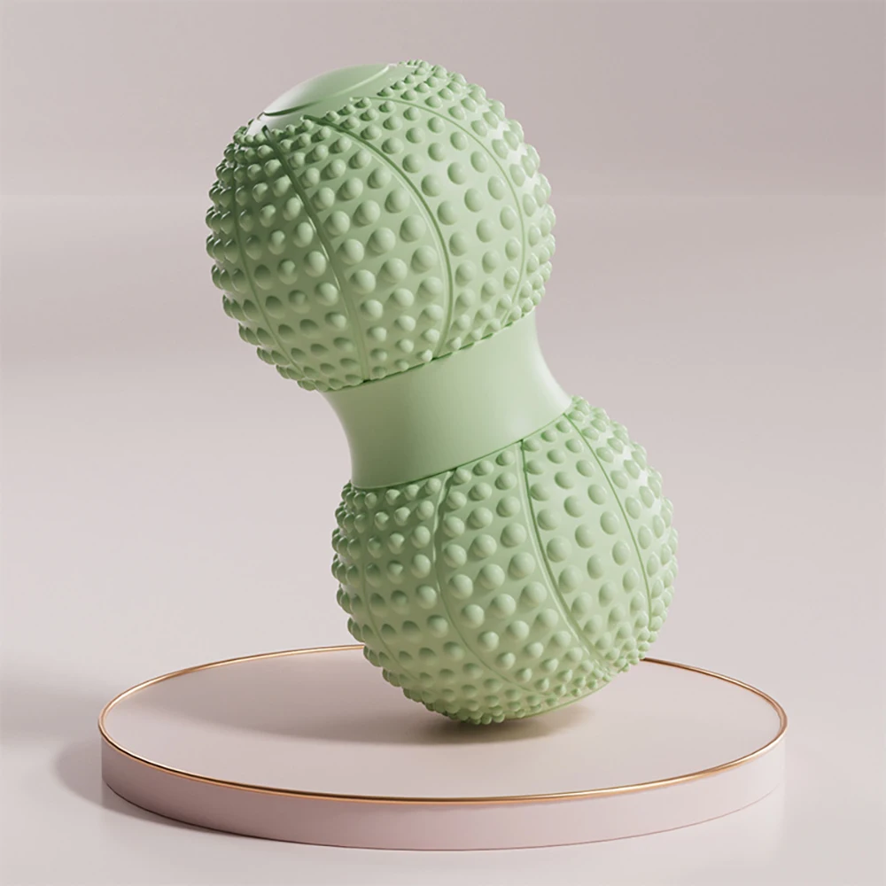 Peanut Massage Ball Yoga Fascia Ball Raised Point TPE 6.5cm Posture ...