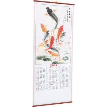 Traditional Chinese Calendar Scroll Hanging Calendar Hanging Calendar ...