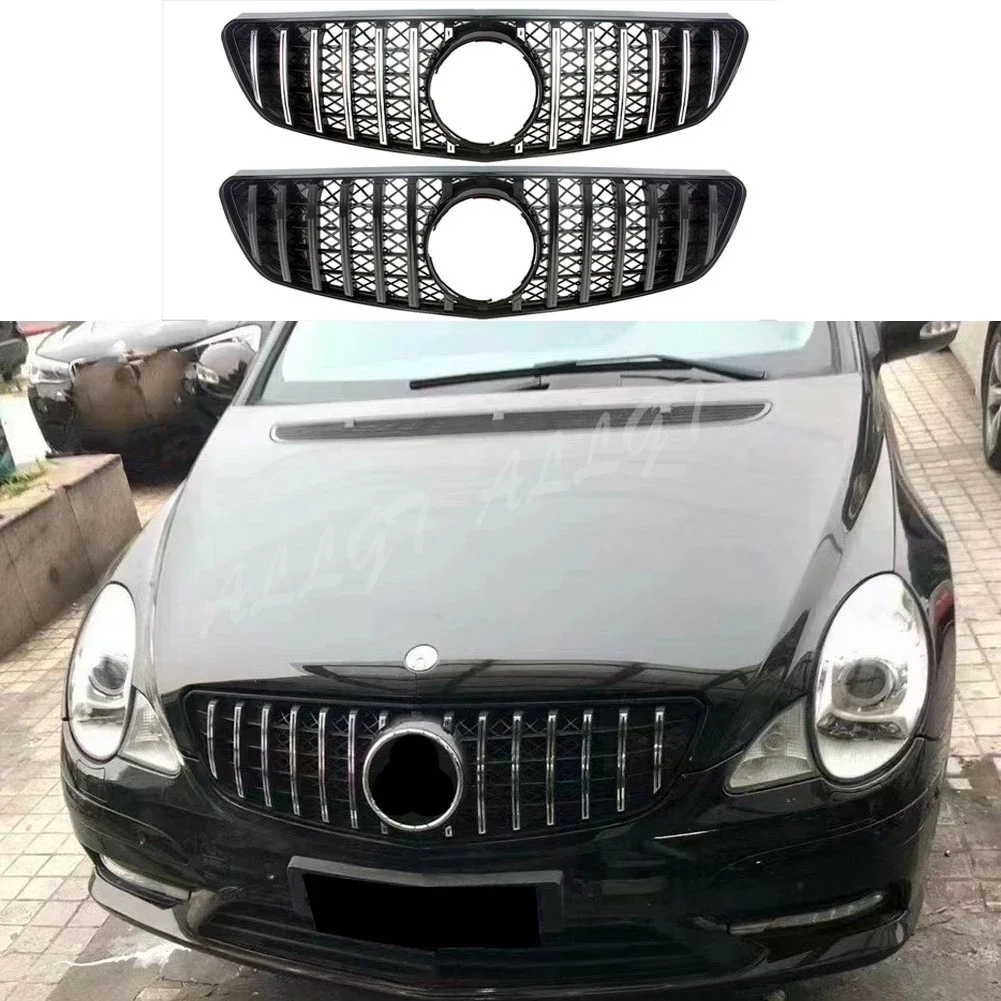 Front-Racing-Facelift-Grills-Upper-Bumper-Grill-For-Mercedez-Benz-R280 ...