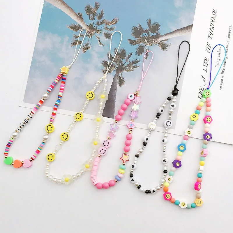 Acrylic Phone Case Strap Charm | Acrylic Phone Chain Lanyard | Gifts ...