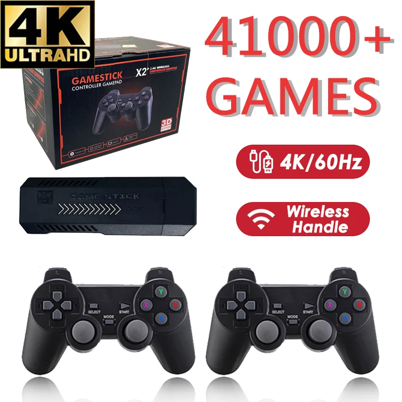 X2-Plus-4K-Game-Stick-128G-41000-juegos-3D-integrados-m-s-de-40 ...