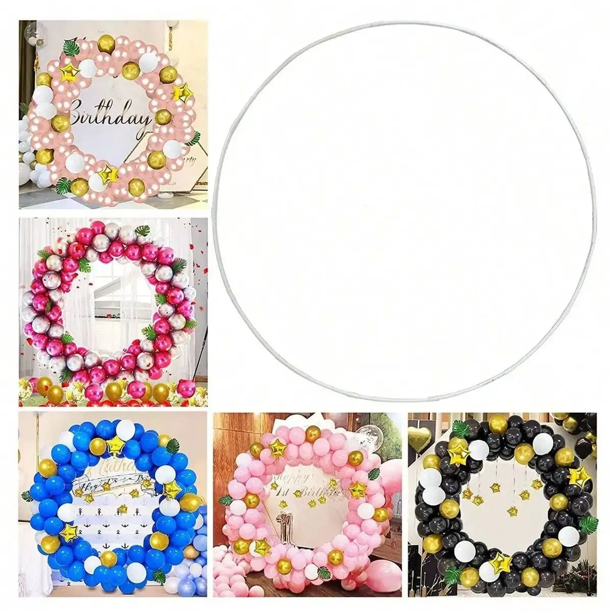 5ft 6ft Balloon Arch Bracket Kit, Circular Balloon Bracket, Suitable ...