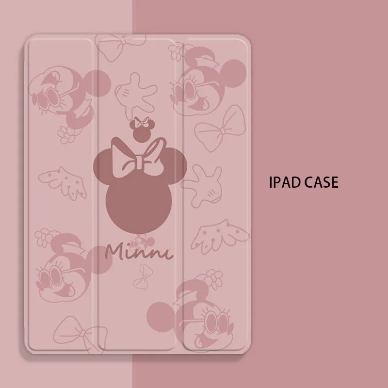 Disney-Minnie-Silicone-IPad-Case-For-iPad-7-8-9th-Generation-5-6th-10-5 ...