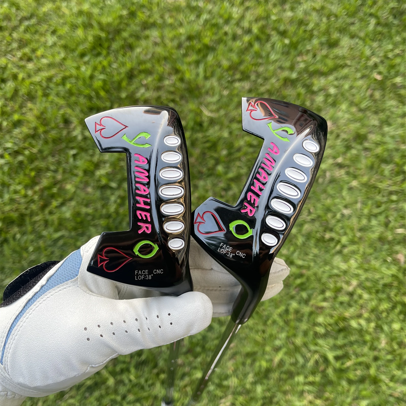 Super-Yamahero-Golf-Chipper-Putter-38-Degree-CNC-Milled-Face-Black ...