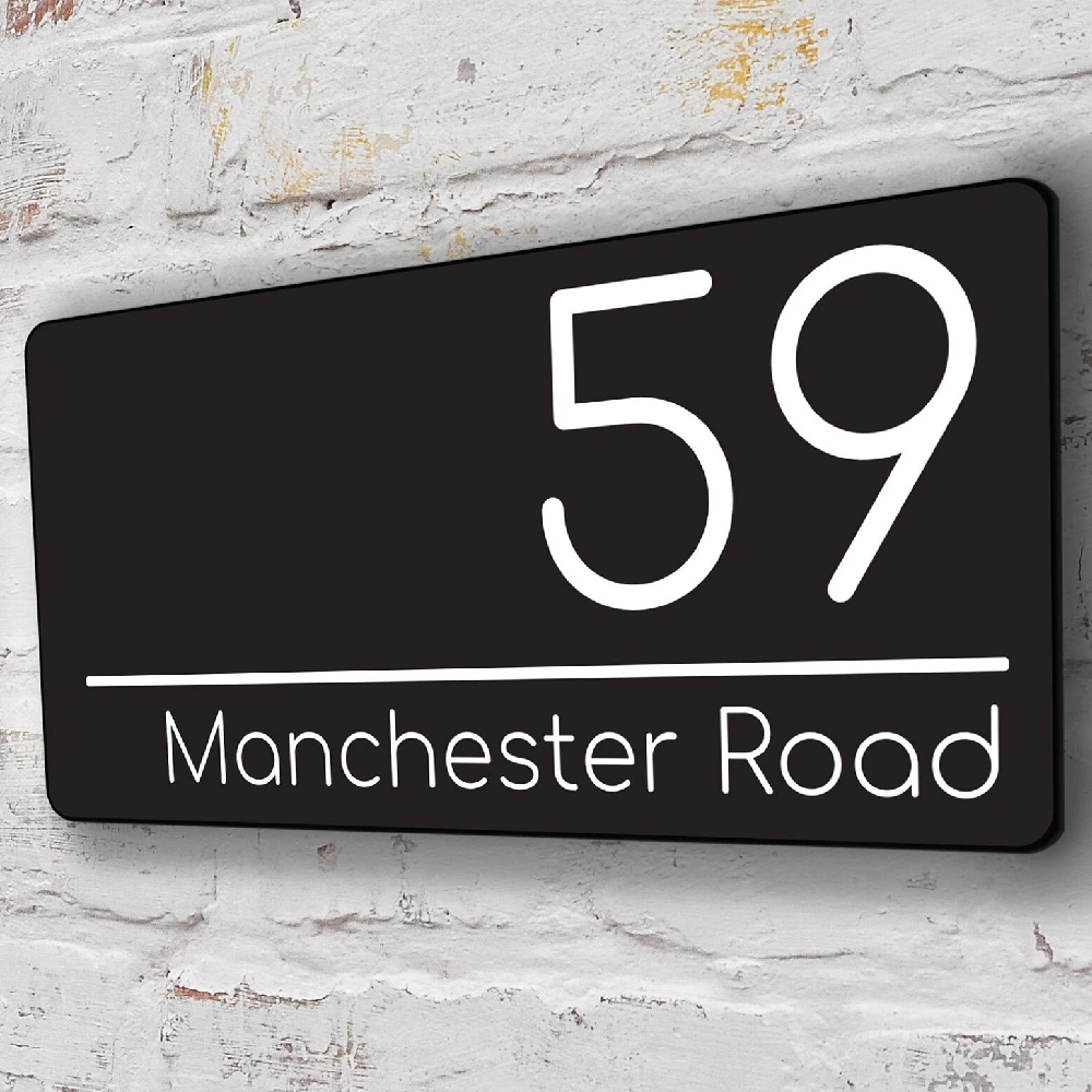 Personalise-Custom-Laser-Cut-Nordic-Acrylic-Modern-House-Floating-Sign ...