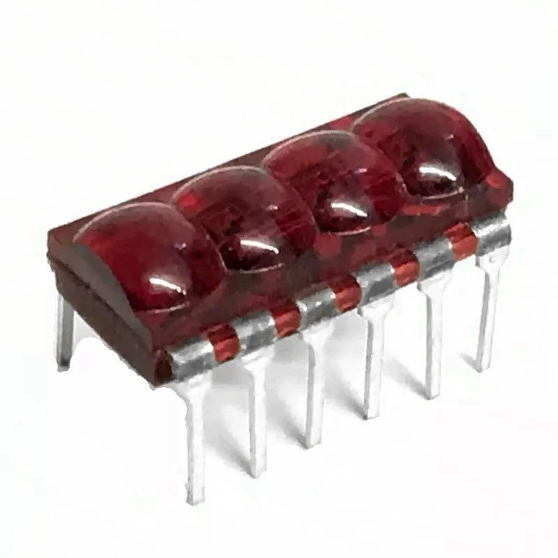 5082-7414-Red-0-4-Inch-7-Segment-Four-LED-Bubble-Display-Digital-Tube ...
