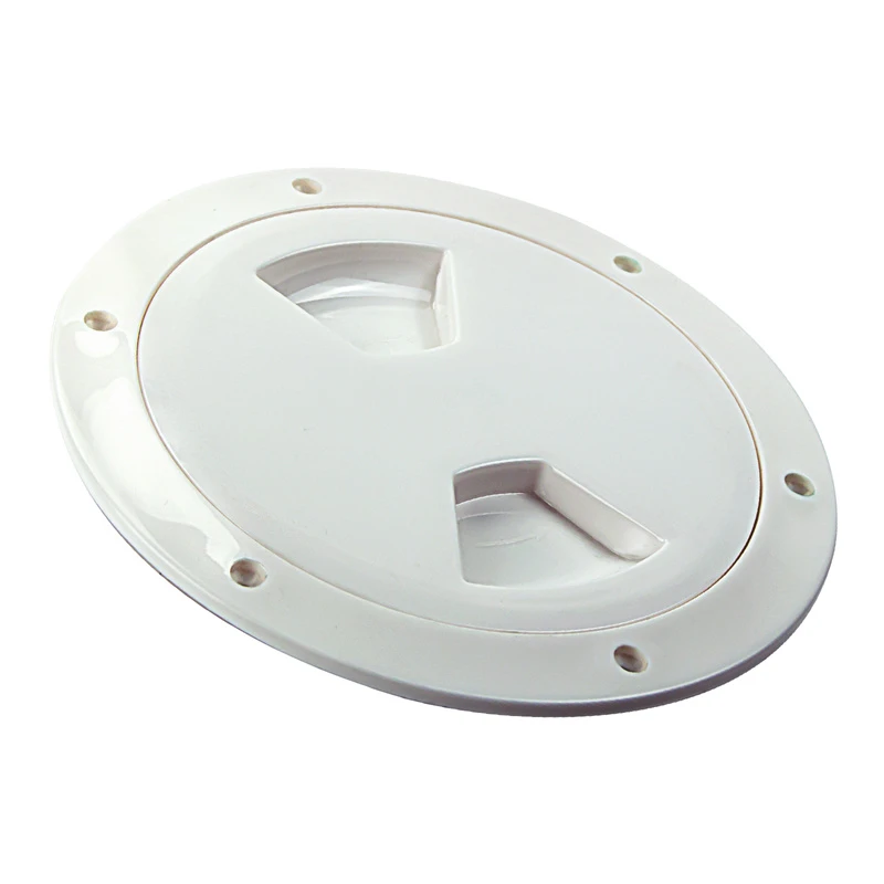 5.8/6.8/8.1inch Boat Yachts Rv Waterproof Inspection Plates Hatch White ...