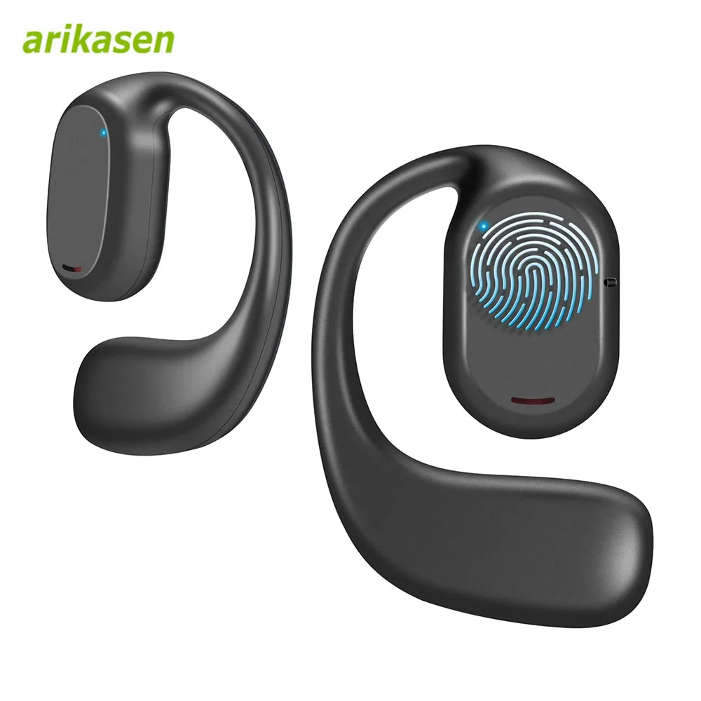 Open-Ear-Headphones-Air-Conduction-Headphones-Bluetooth-5-3-Touch ...