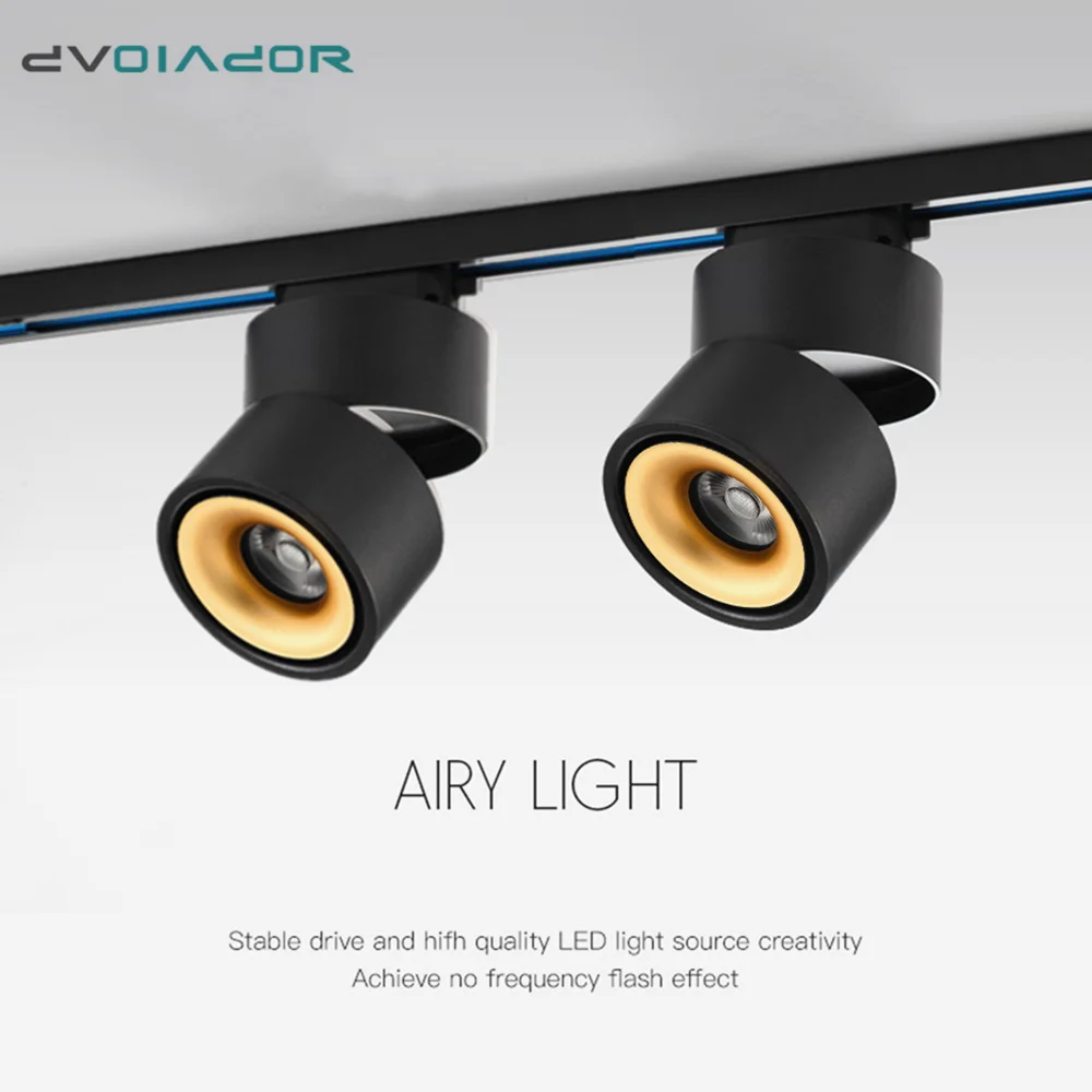 Modern-Led-Track-Light-360-Rotation-Flexibale-Track-lighting-Surface ...