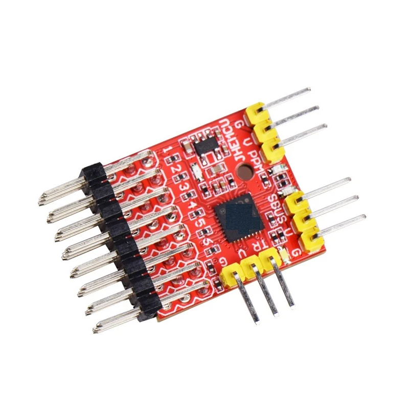 JHEMCU-8Channels-3-3-20V-15mA-SBUS-UART-PPM-PWM-Signal-Conversion ...