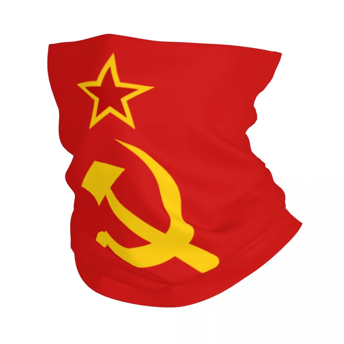 Russian Soviet Flag Bandana Neck Gaiter UV Protection Face Scarf Cover ...