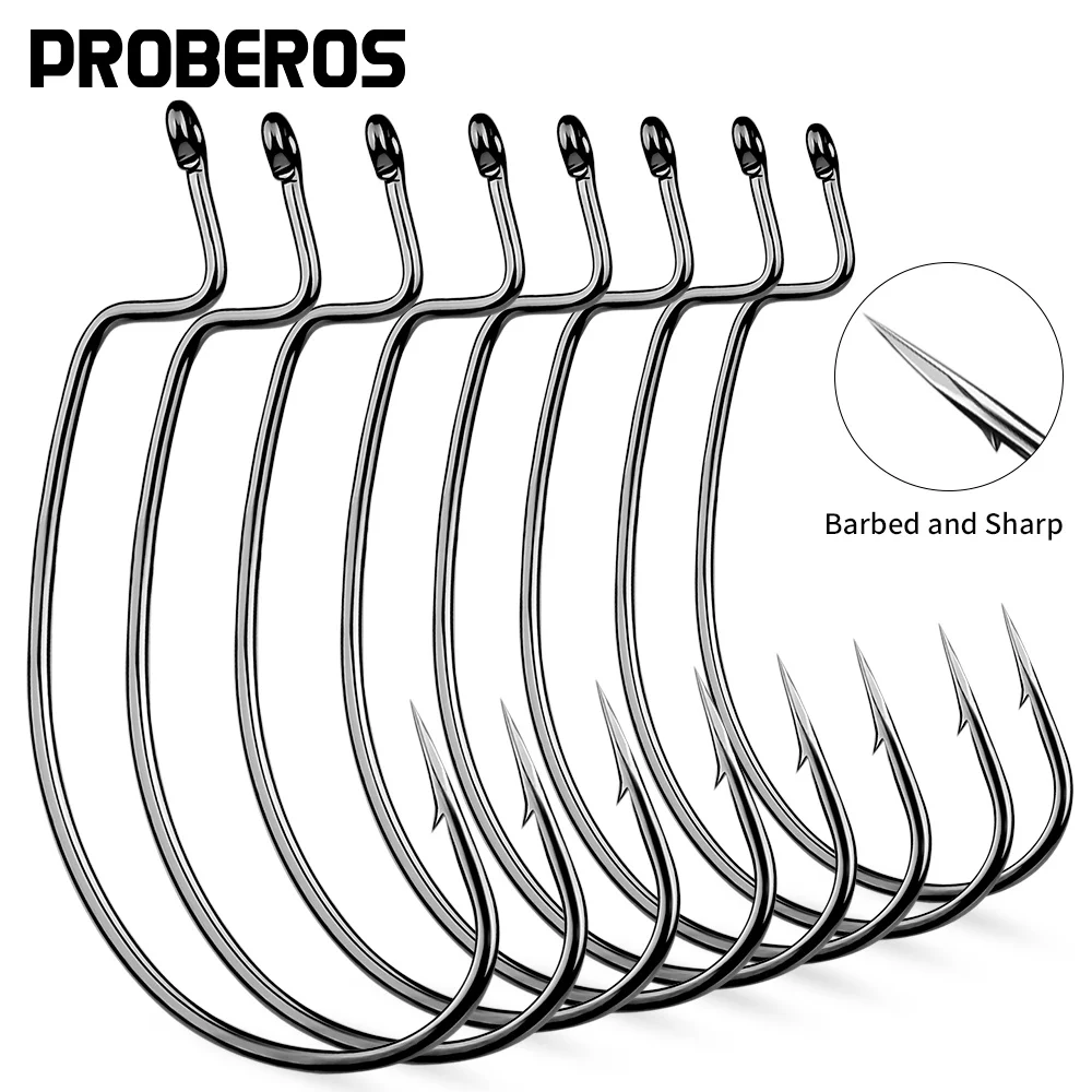 10pcs-Fishing-Hooks-Worm-Hooks-Bass-Hooks-Crank-Hook-Fishing-Hooks ...