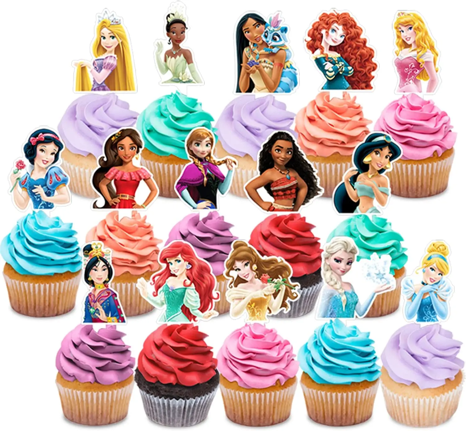Disney Princess Birthday Cake Clip Art