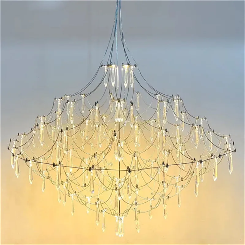 Deluxe-crystal-lamp-Deluxe-star-lamp-Firefly-pendant-lamp-Modern-LED ...