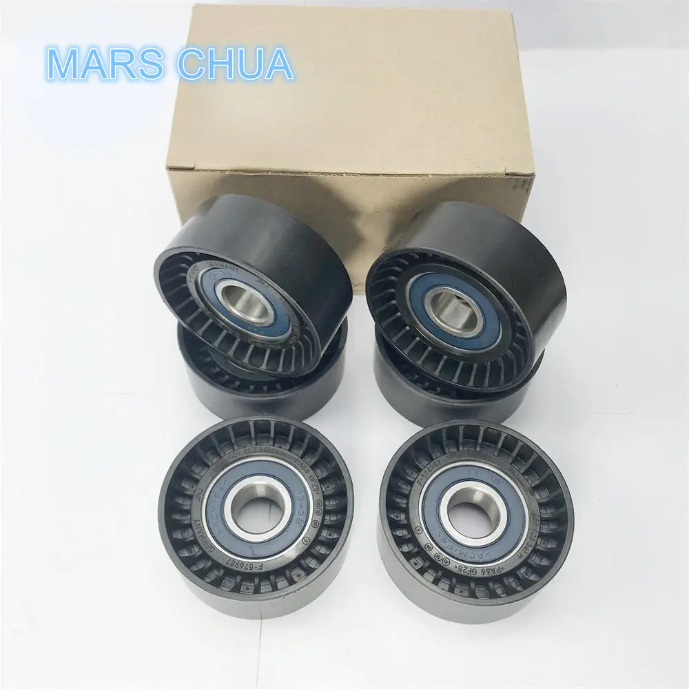 1PCS 059903341G 059903341H 95510211920 Auxiliary Belt Idler Pulley ...