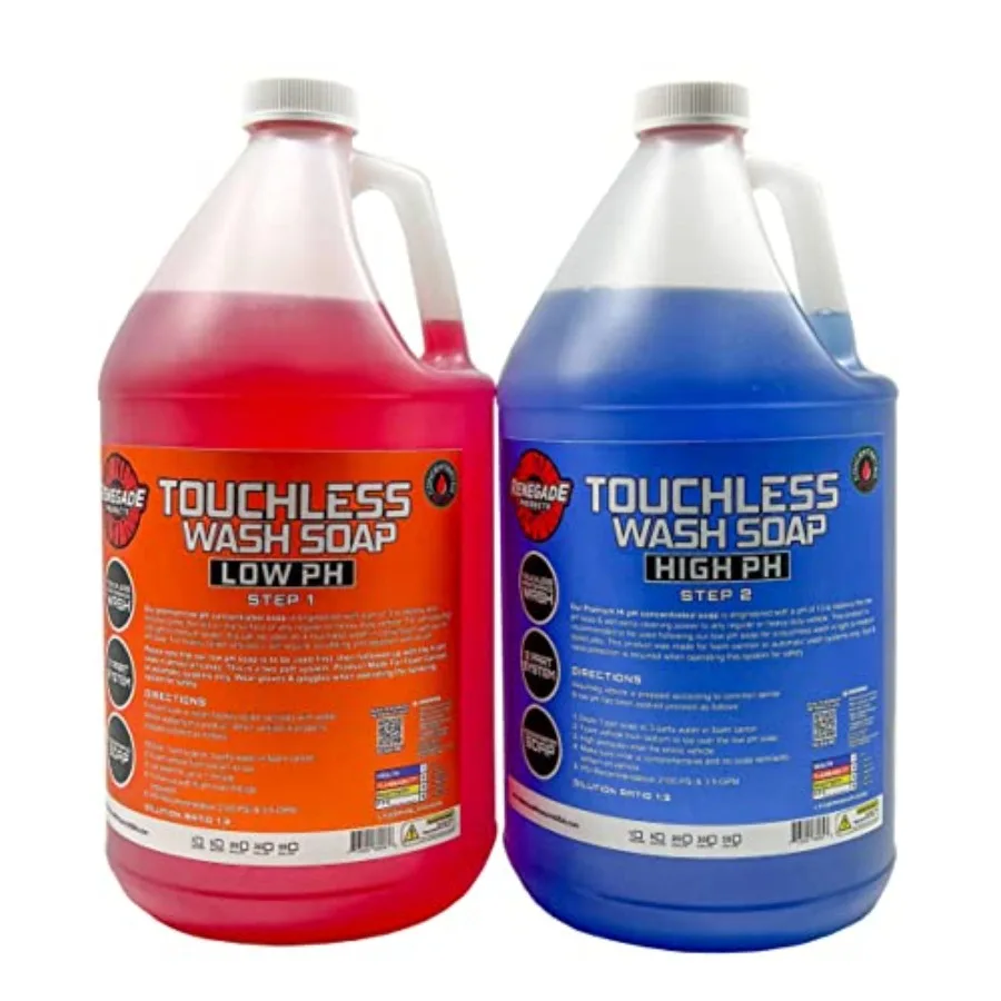 Touchless 2-Step Truck Wash Soap System Scrub Free Truck Cleaner for ...