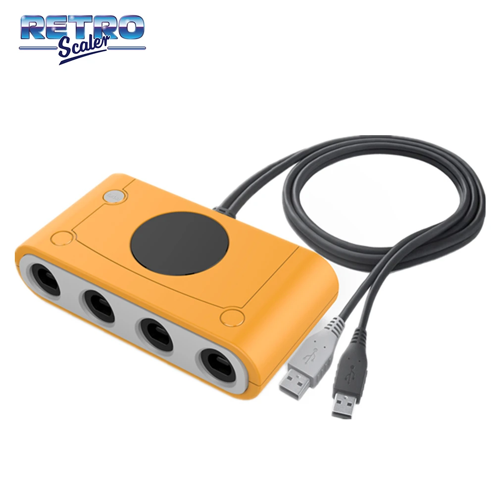 RetroScaler USB NGC GameCube Controller Converter for PC, Wii U, Switch ...