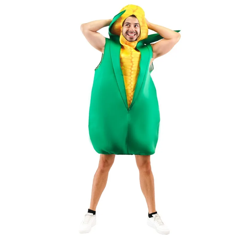 Vegetable Cosplay Costume Corn Character Cos Outfits for Stage ...