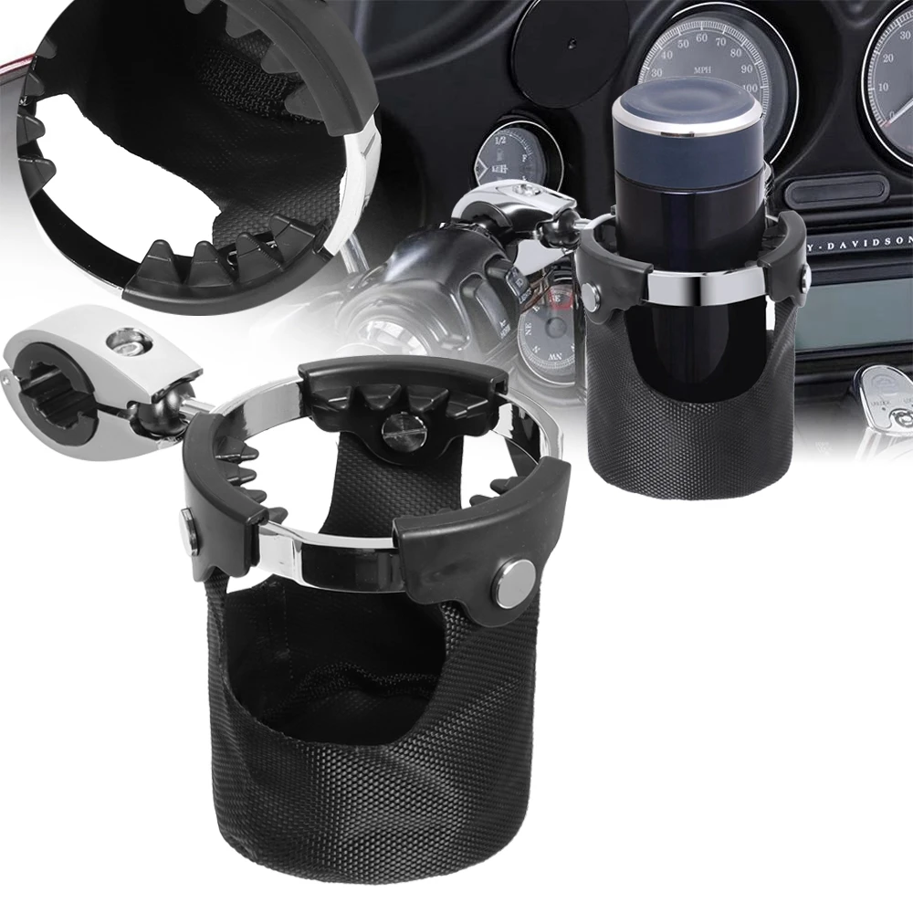 Universal-Motorcycle-Cup-Holder-Cup-Handlebar-Support-Water-Drinks ...