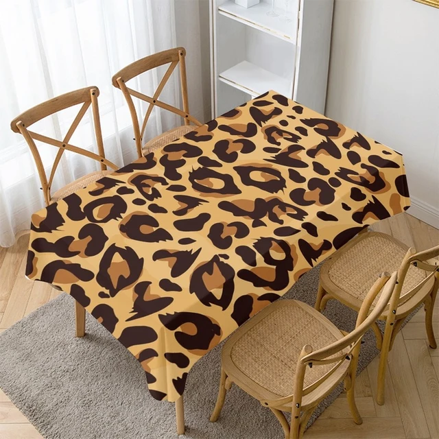 Animal Print Wedding Decor