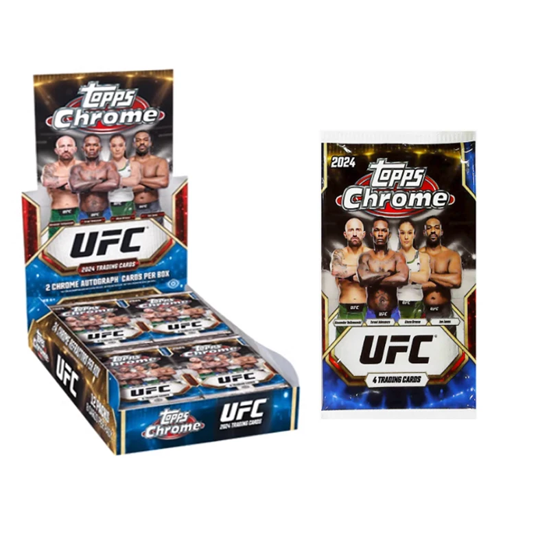 Topps UFC Chrome Hobby Single Pack: The Ultimate Collector’s Choice for ...