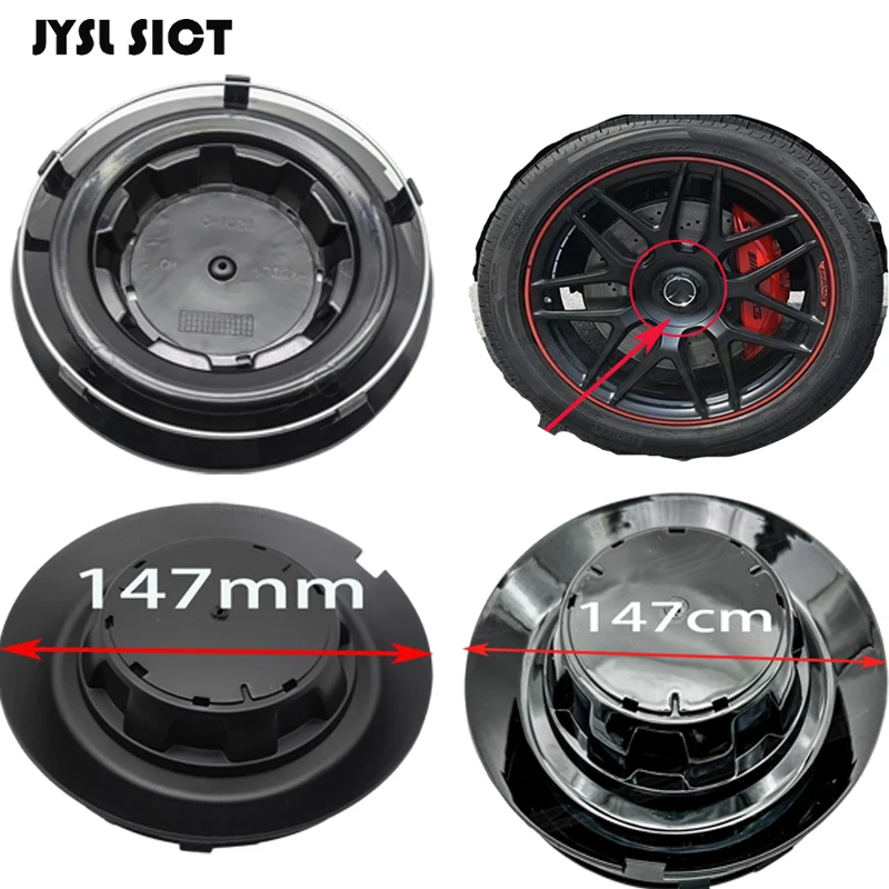4PCS C-1028 Car Wheel Center Hub Cover Cap For Mercedes-Benz W 219 R 18 ...