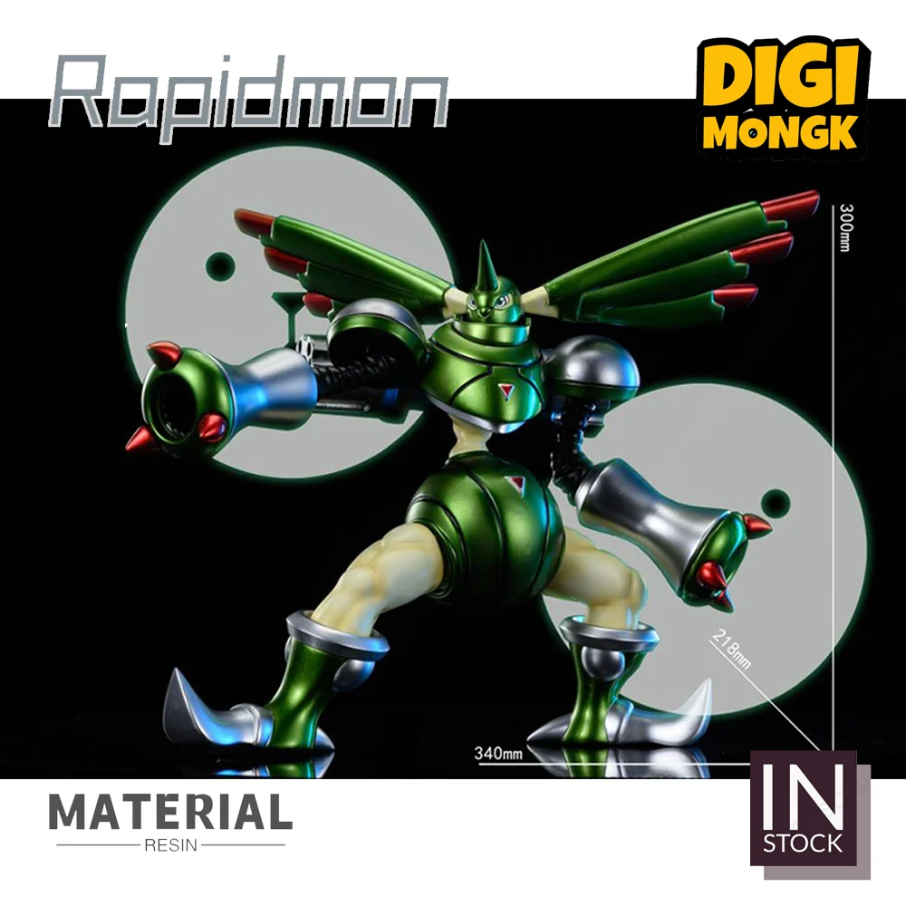 IN-STOCK-DigimonGK-Rapidmon-T1-Studio-Statue-Resin-Figure-Model-GK ...