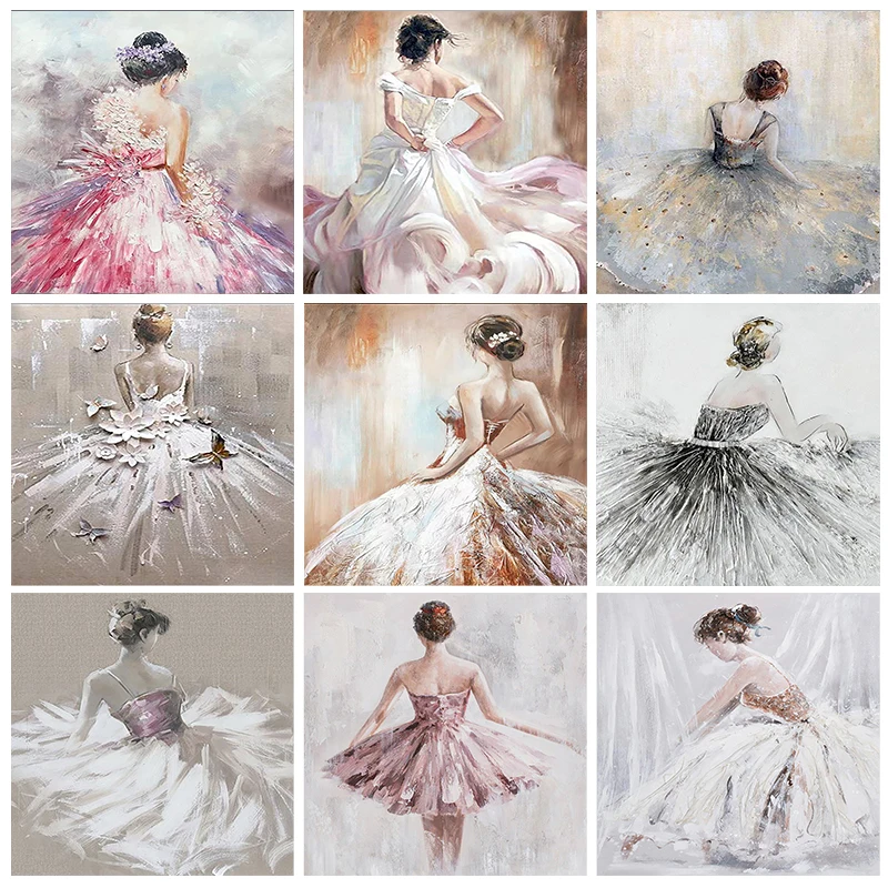The-Beauty-of-Ballet-Mosaic-diamond-painting-Ballerina-girl-diamond ...