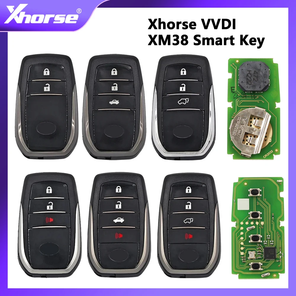Xhorse-VVDI-XM38-Smart-Key-8A-4D-4A-for-Toyota-Camry-Rav4-Hilux-Land ...