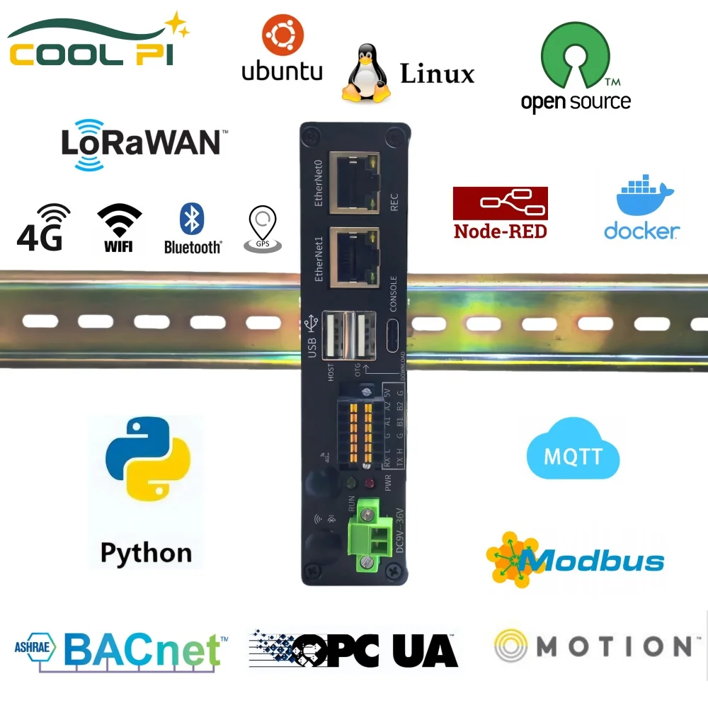 TM-CP2B OpenSource ubuntu24.04 RS485/TTL/CAN/WIFI/4G/LORA-WAN gateway ...