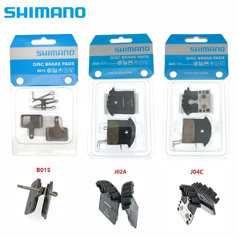 Shimano-B01S-J02A-J04C-Brake-Pads-Resin-Disc-Brake-Pads-for-MTB-MT200 ...