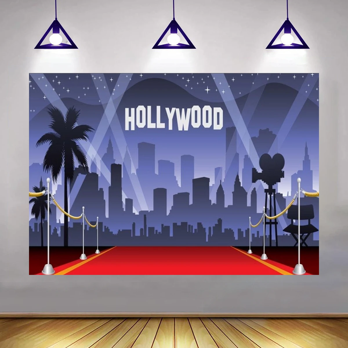 Hollywood Red Carpet Backdrop