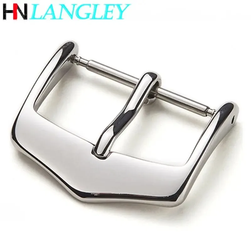16mm-18mm-20mm-22mm-316L-Stainless-Steel-Watch-Band-Buckle-Metal-Button ...