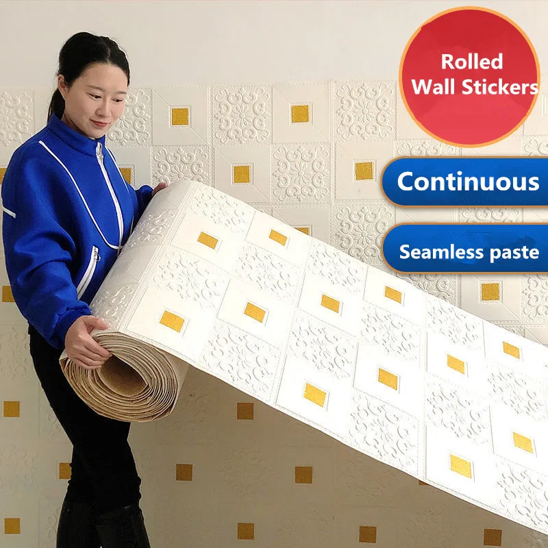 10m-Self-adhesive-Panels-Wallpaper-3D-Wall-Stickers-Tile-Modern-Home ...