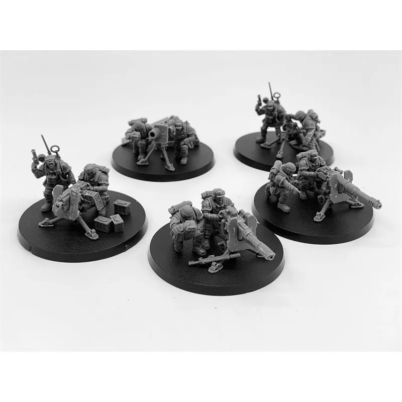 Shock-Troops-Heavy-Support-Squad-of-the-Imperial-Force-Resin-Model-Kit ...