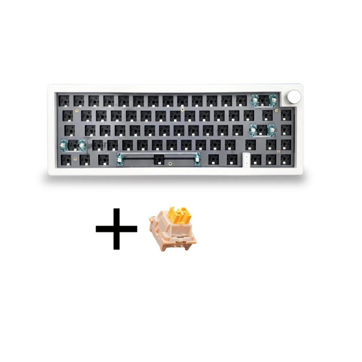 GMK67-Hot-Swappable-Mechanical-Keyboard-Bluetooth-2-4G-Wireless-3-Mode ...