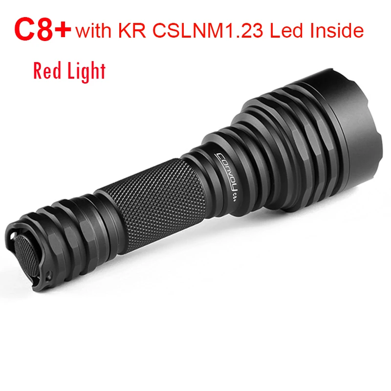 Convoy-Flashlight-C8-Plus-KR-CSLNM1-23-SST-20-DR-Red-Light-Lanterna-Led ...