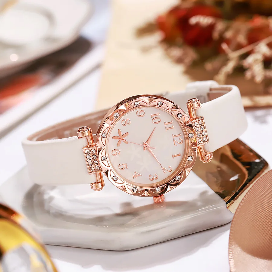 Luxury Women Watches Ladies Wrist Watches Buckle Alloy Watch Quartz ...