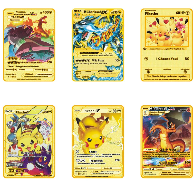 Pikachu Mega Evolution Card