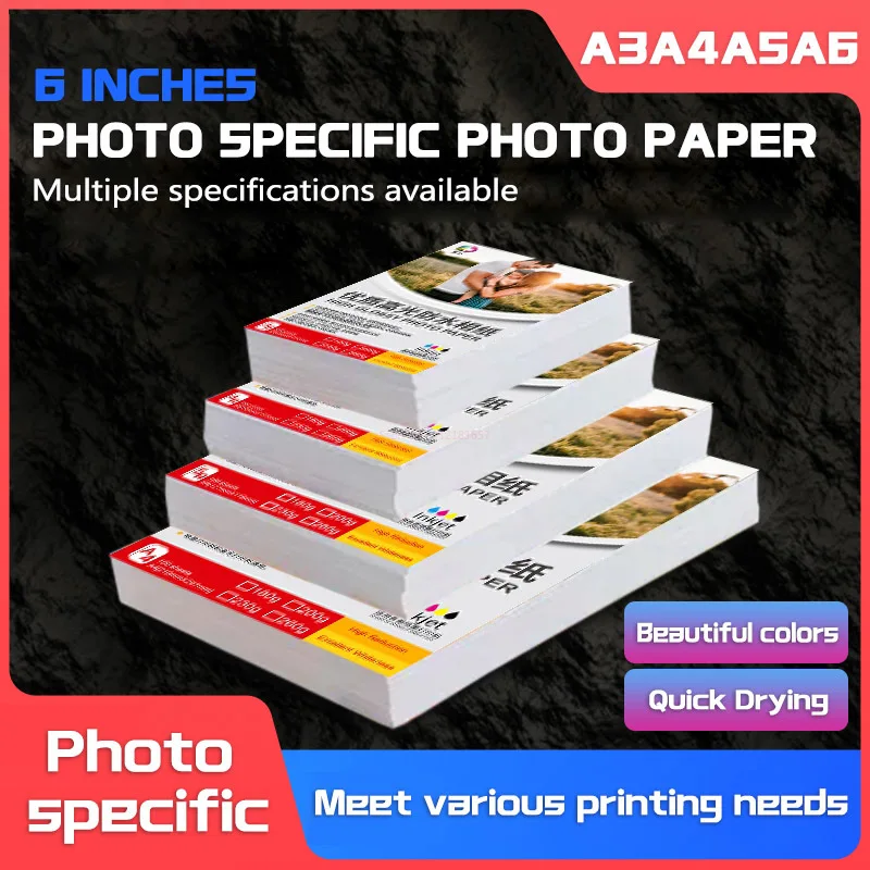 3r-4r-5r-a4-Glossy-Photo-Paper-Multiple-Thicknesses-Vibrant-Colours-For ...
