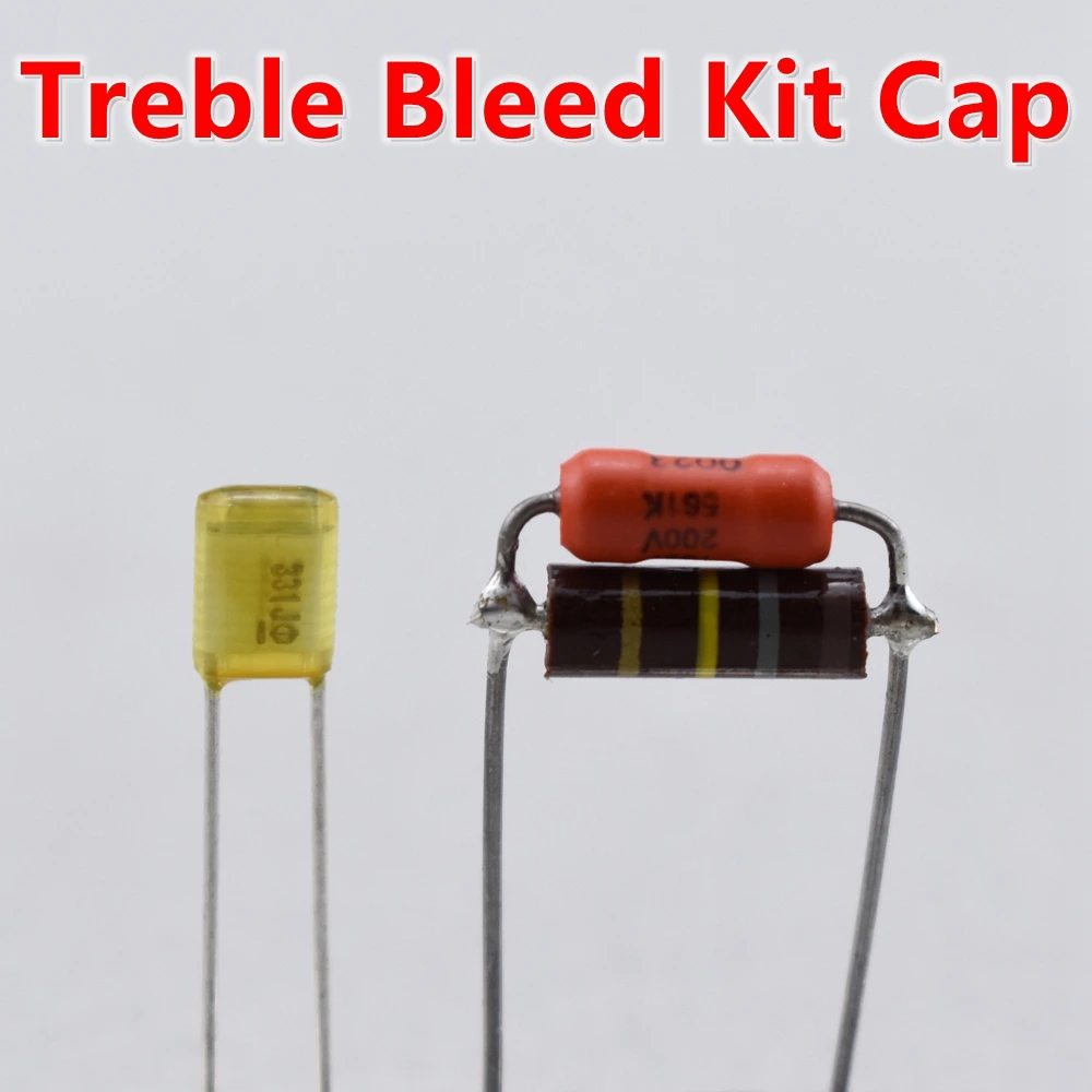 1-Set-Volume-Treble-Bleed-Kit-For-Electric-Guitar-Bass-Accessories-US ...