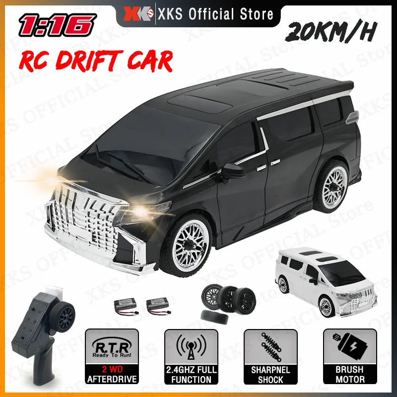 MN68 RC Car 1/16 2.4G Alpha Model Remote Control Car 2WD Afterdrive ...